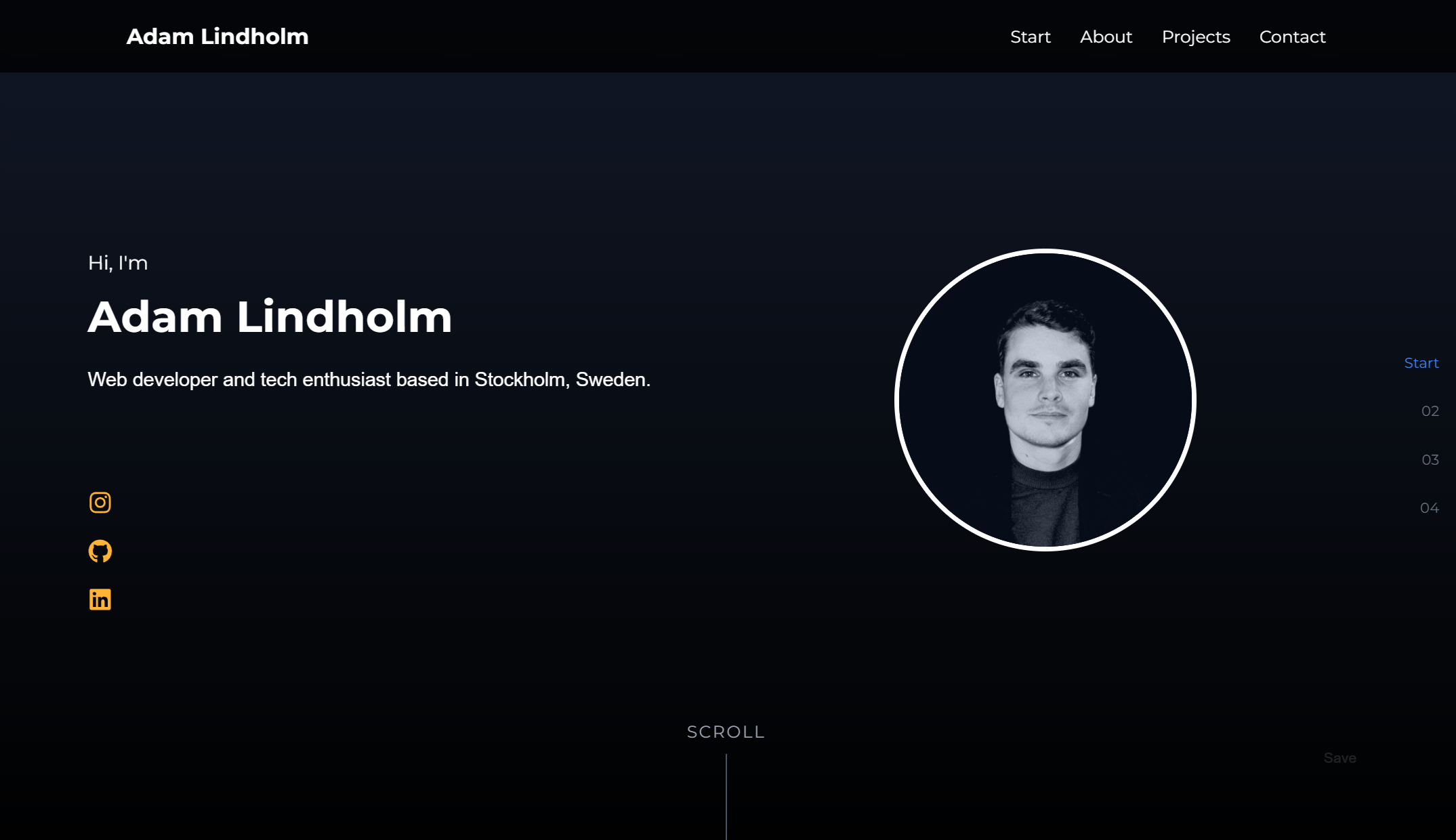 Adam Lindholm | Web Developer